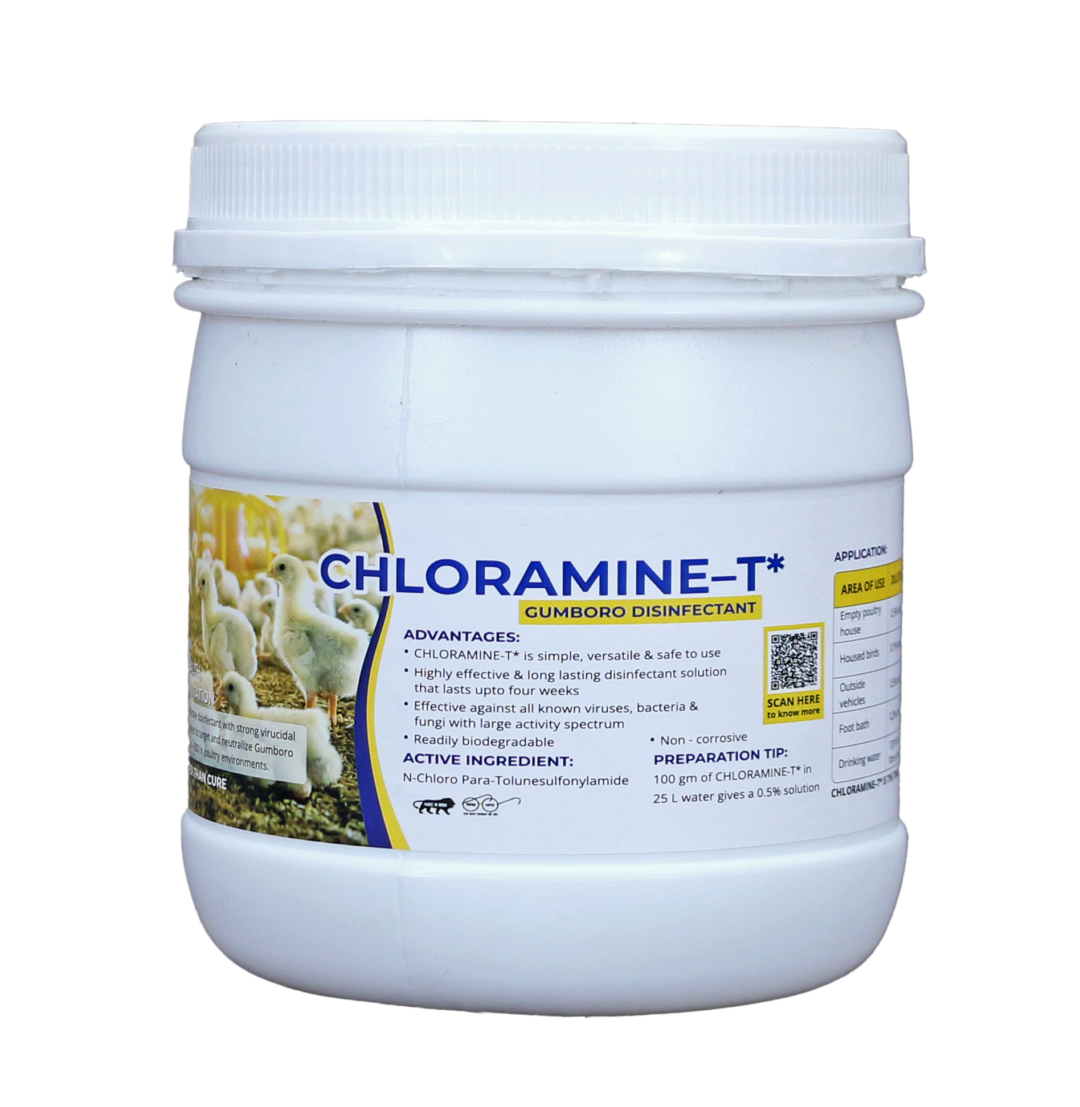 Gumboro Disinfectant - Chloramine-T is used in Poultry Houses